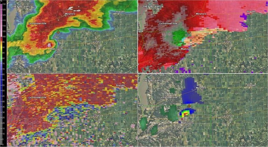 Outbreak de tornades remarquable dans le Midwest américain - KERAUNOS Outbreak de tornades remarquable dans le Midwest américain - KERAUNOS