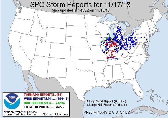 Outbreak de tornades remarquable dans le Midwest américain - KERAUNOS Outbreak de tornades remarquable dans le Midwest américain - KERAUNOS