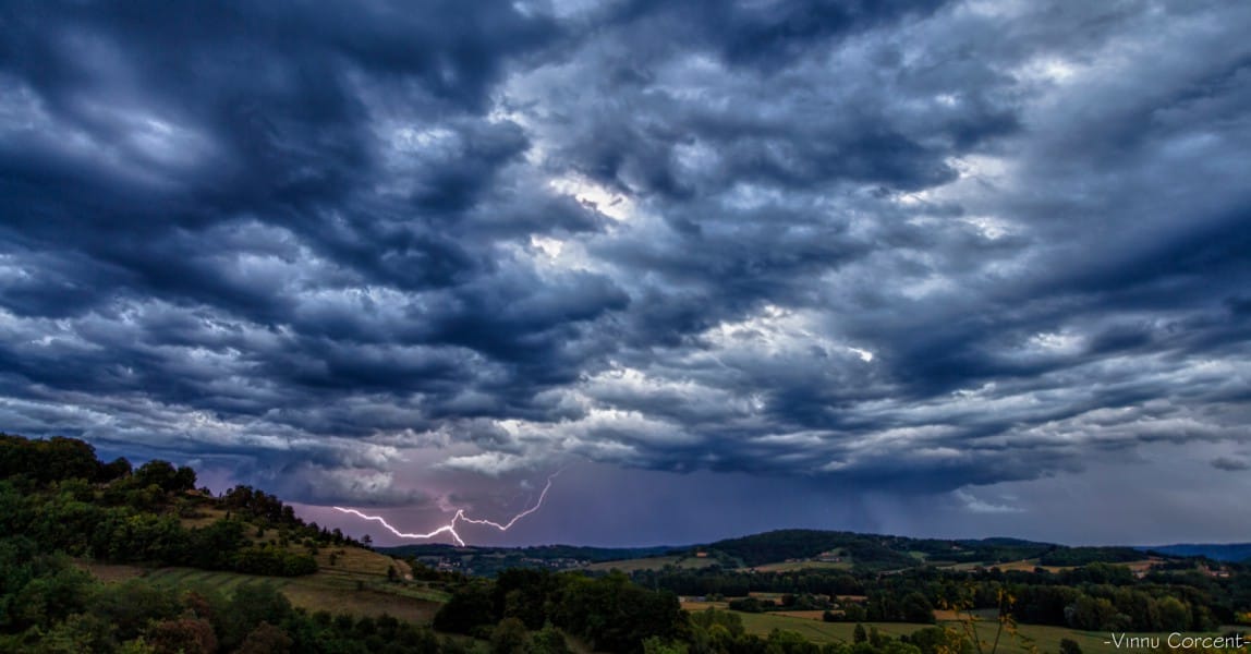 Galerie photos : orages, foudre, grêle, pluie, tornades, supercellules ...