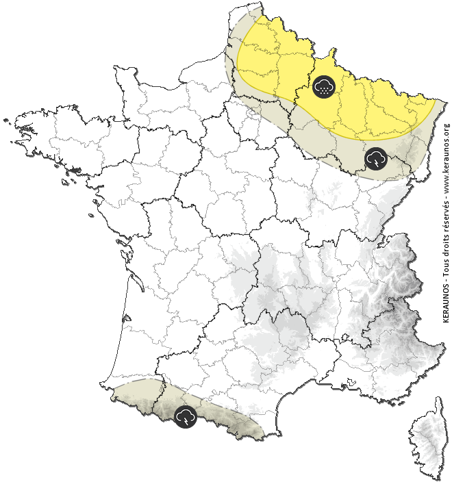 Climat de la France : relevés météorologiques quotidiens et données ...